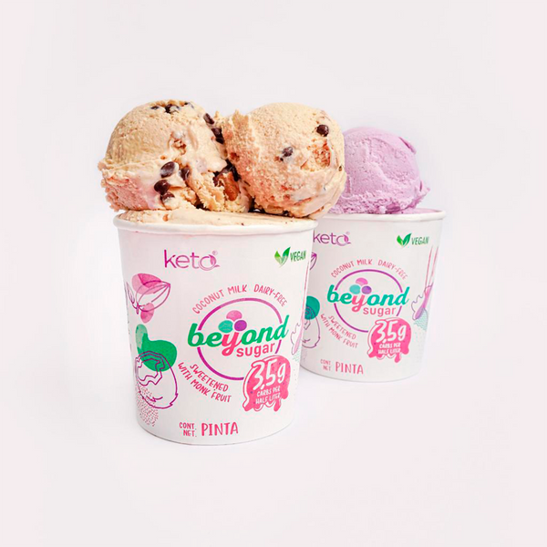 Beyond sugar - Helado 500 ml – Cuatro Biomarket