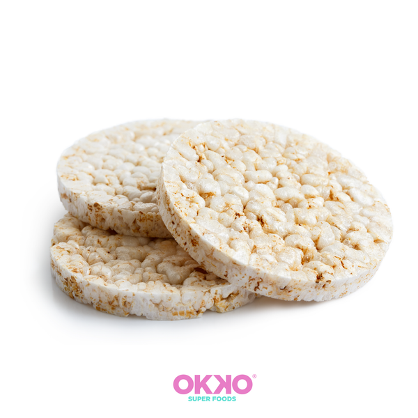 OKKO - Galletas de arroz integral 140 G – Cuatro Biomarket