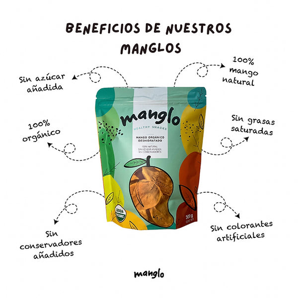 Manglo- Mango orgánico deshidratado natural – Cuatro Biomarket