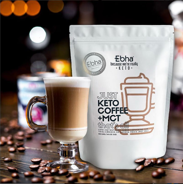 Ebha- Café+MCT en polvo – Cuatro Biomarket